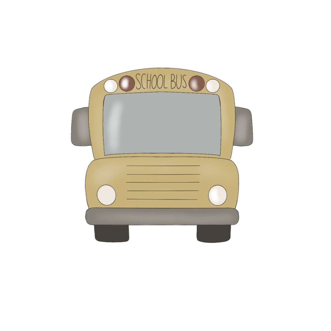 Bus Front Cookie Cutter - Etsy