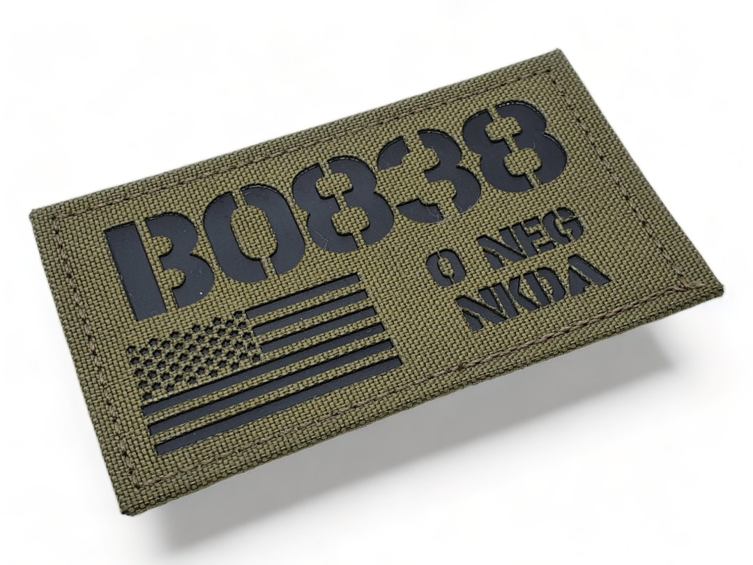 Custom ID Panel MINI Velcro® Patch - Multiple Flags Available - 3.5'' X ...