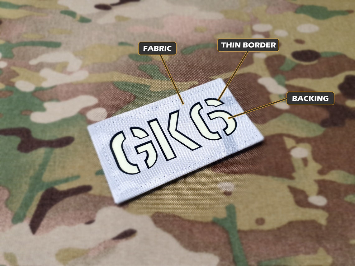 Custom Callsign Velcro® Patch - 3.5''x2'' - 70 Fabrics & 21 Backings ...