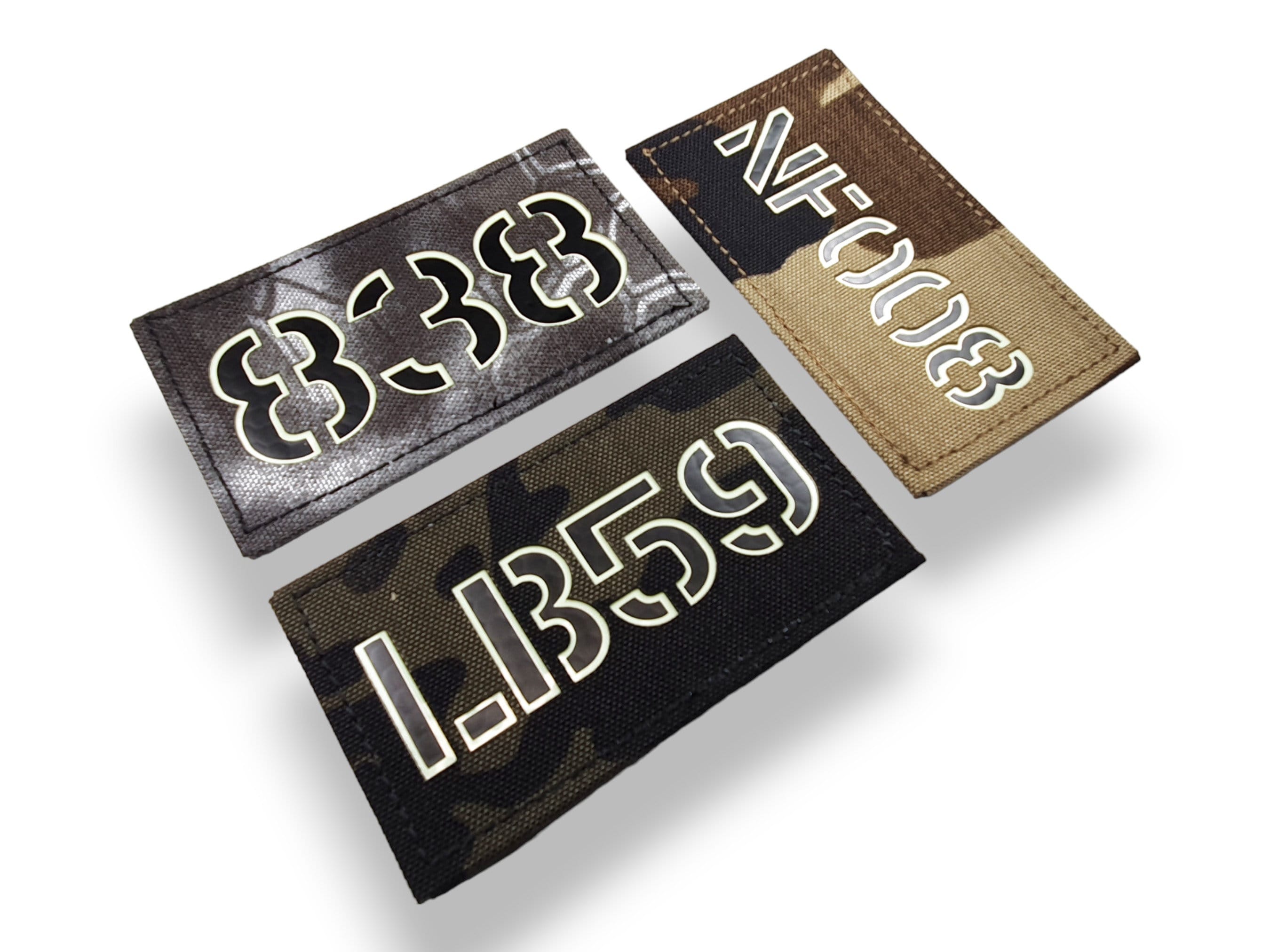 Custom Callsign Velcro® Patch - 3.5''x2'' - 70 Fabrics & 21 Backings ...