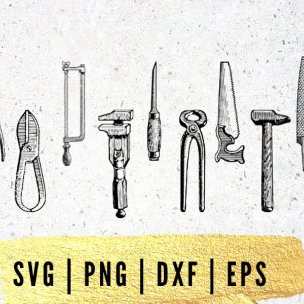 Craftsman Tools Svg - Etsy