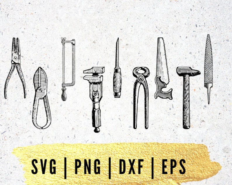 Tools Bundle SVG Craftsman Bundle SVG Instant Download Svg | Etsy