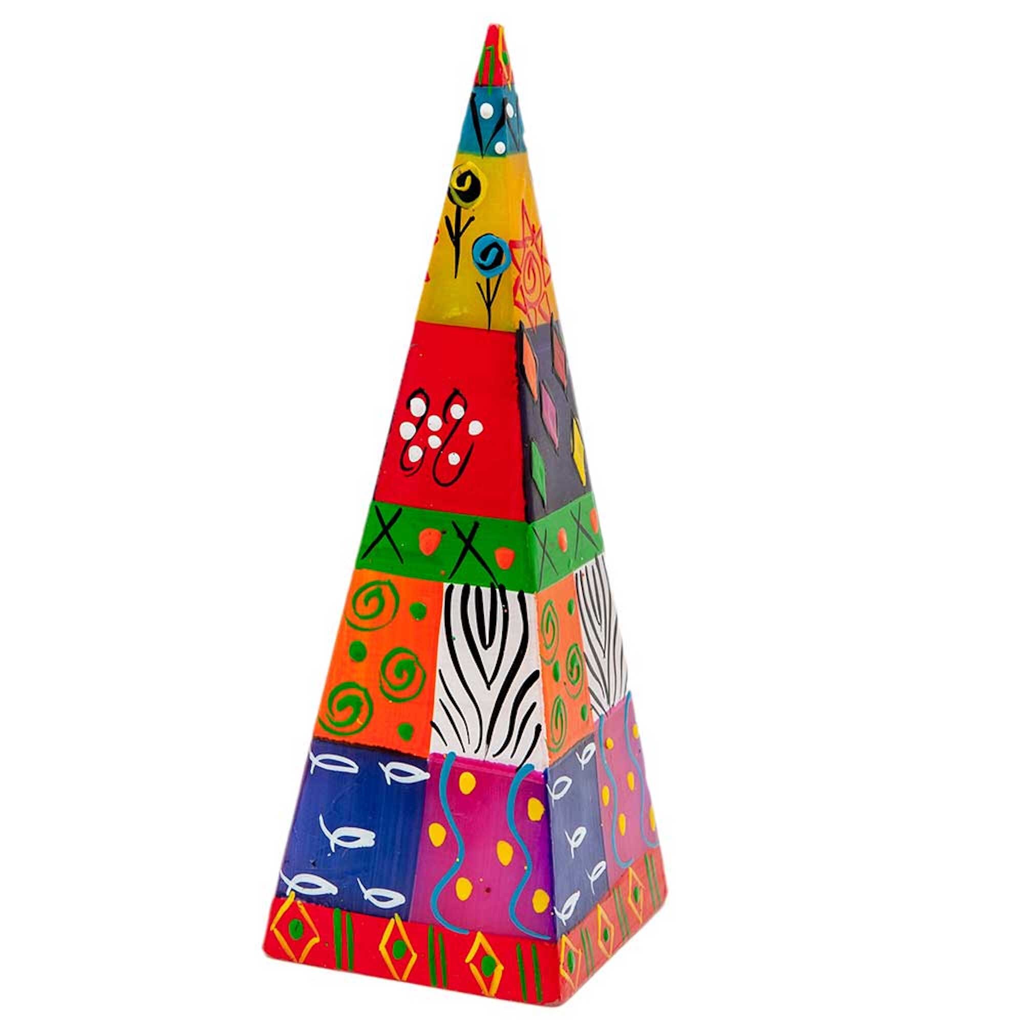 Fairtrade Colourful Pillar Pyramid and Ball Candles African - Etsy