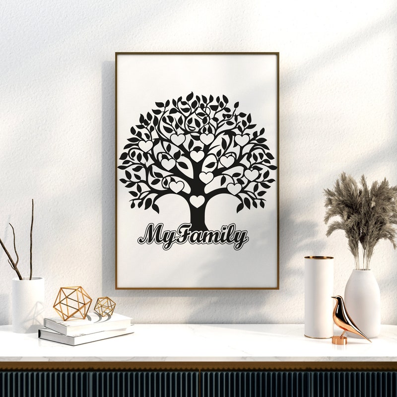 Svg Family Tree - Etsy