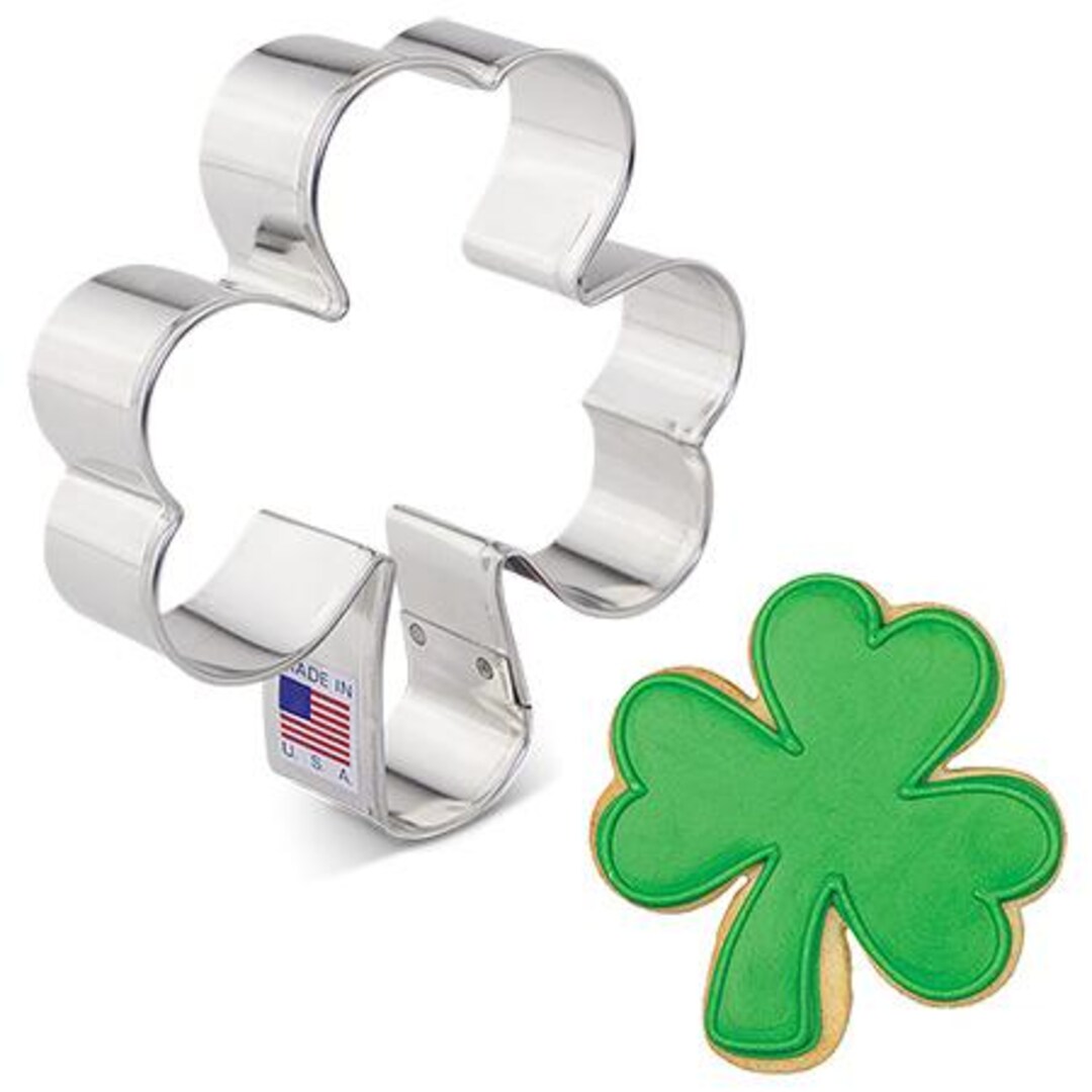 Cookie Cutter-shamrock ~ Ann Clark Metal Baking Tool for Birthday ...