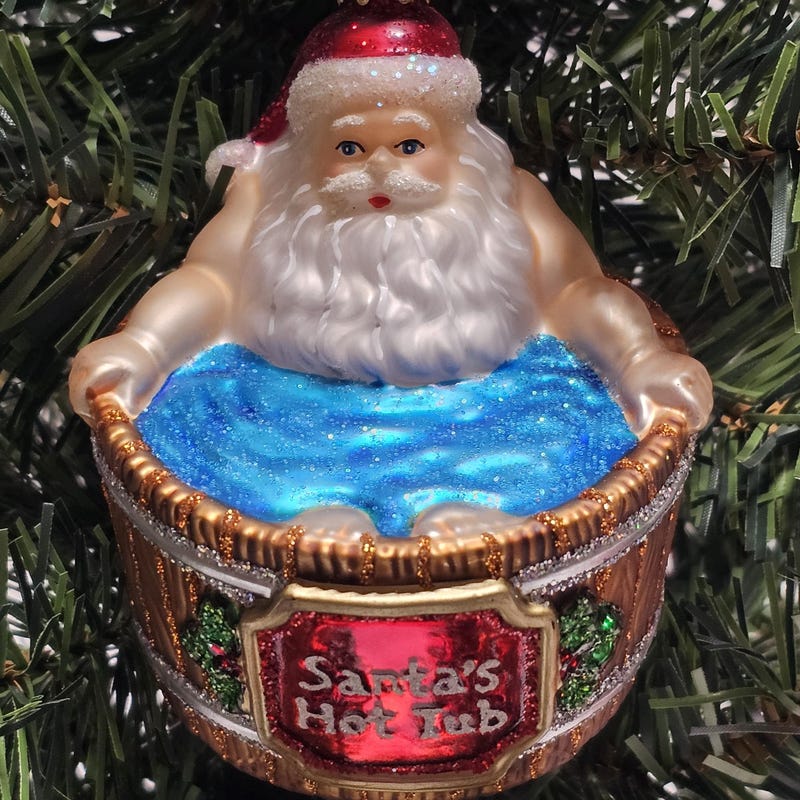 Hot Tub Ornament - Etsy