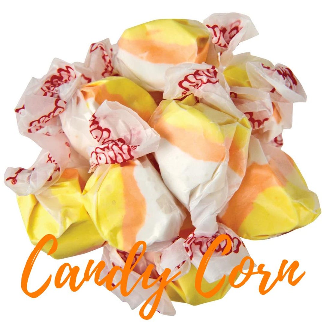 Candy Corn Salt Water Taffy 8oz Christmas Candy, Buffet Treats ...