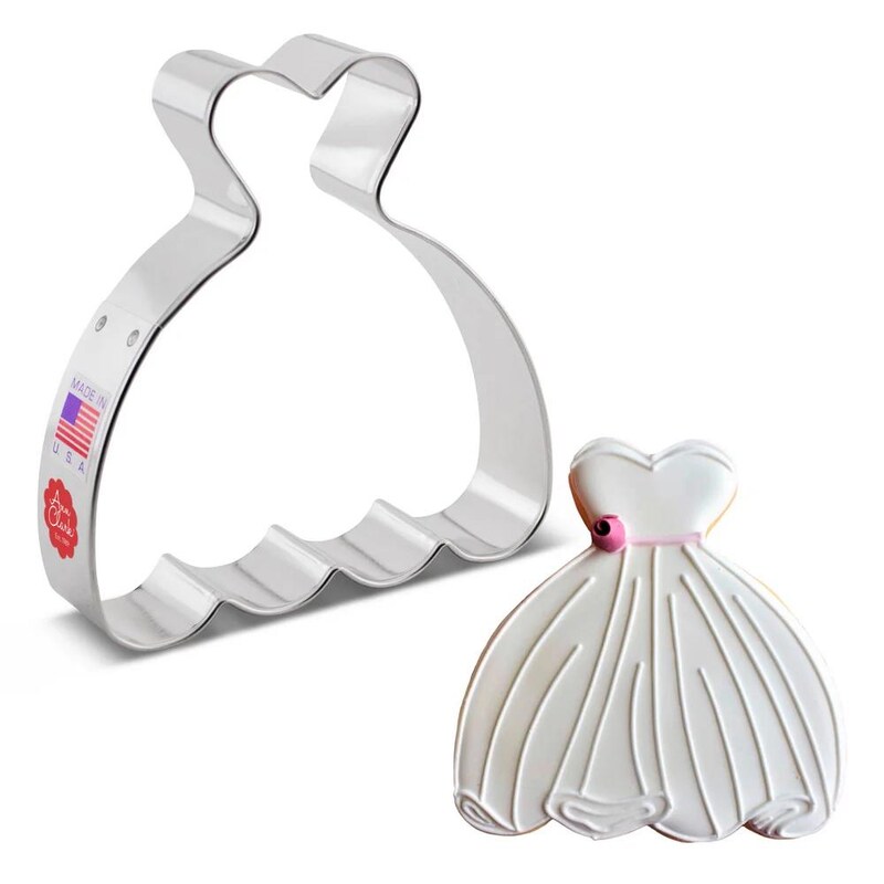 Wedding Dress Cookie Cutter - Etsy