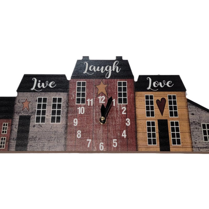 Farmhouse Wall Clock - Etsy