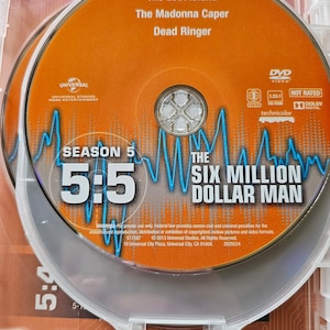 The Six Million Dollar Man Season 6 Dvd Set - Etsy