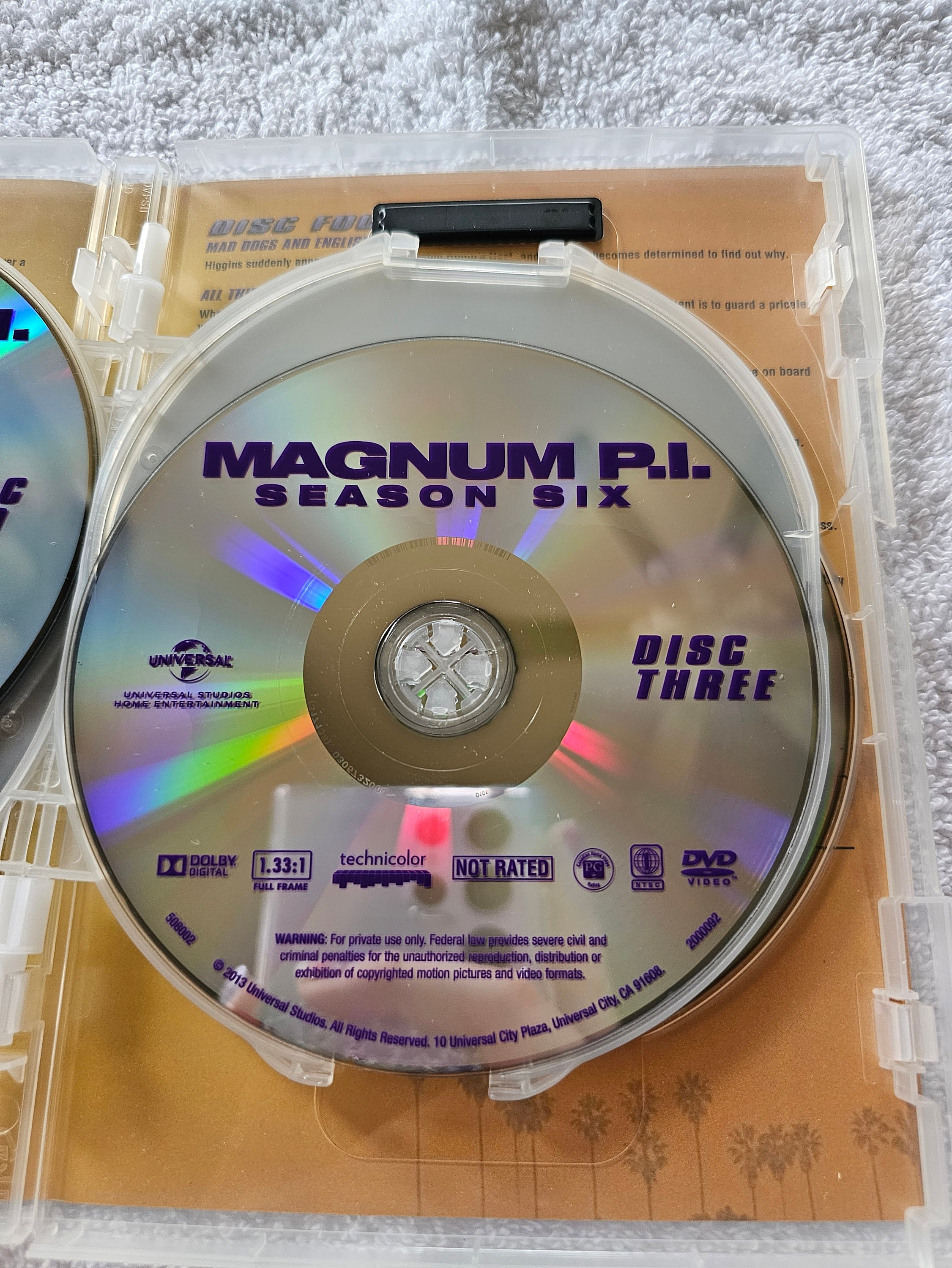 Magnum P.I Season Six Dvd Set - Etsy
