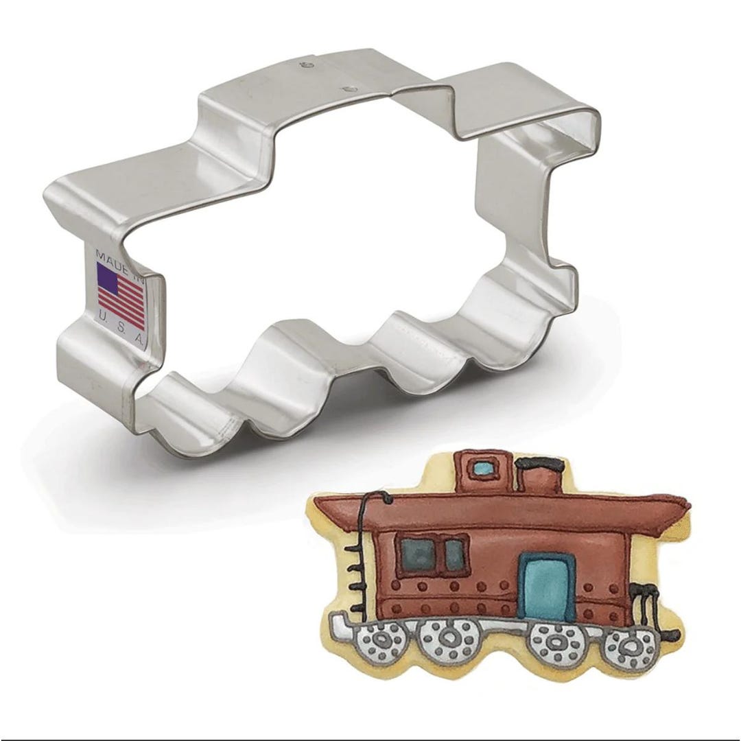 Cookie Cutter Caboose - Ann Clark Metal Baking Tool for Birthday ...