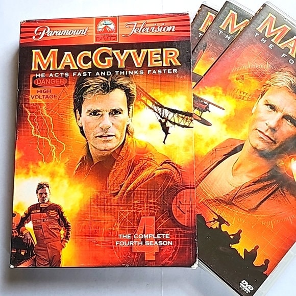 Macgyver TV Series Complete 4th Season | 1988 - 1989 - Etsy
