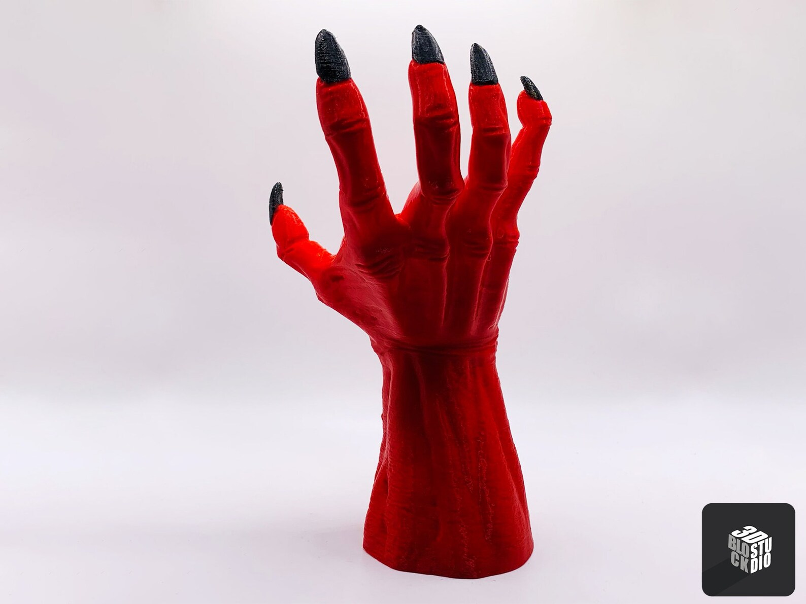 Devil Hand Hook 3D Printed Wall Mounted Hook Screw-on Stick-on ...