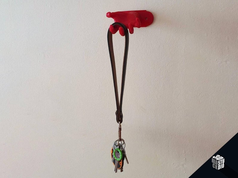 3D Printed Zombie Hand Wall Hook Wall Mounted Hook Coat Hook Keychain ...