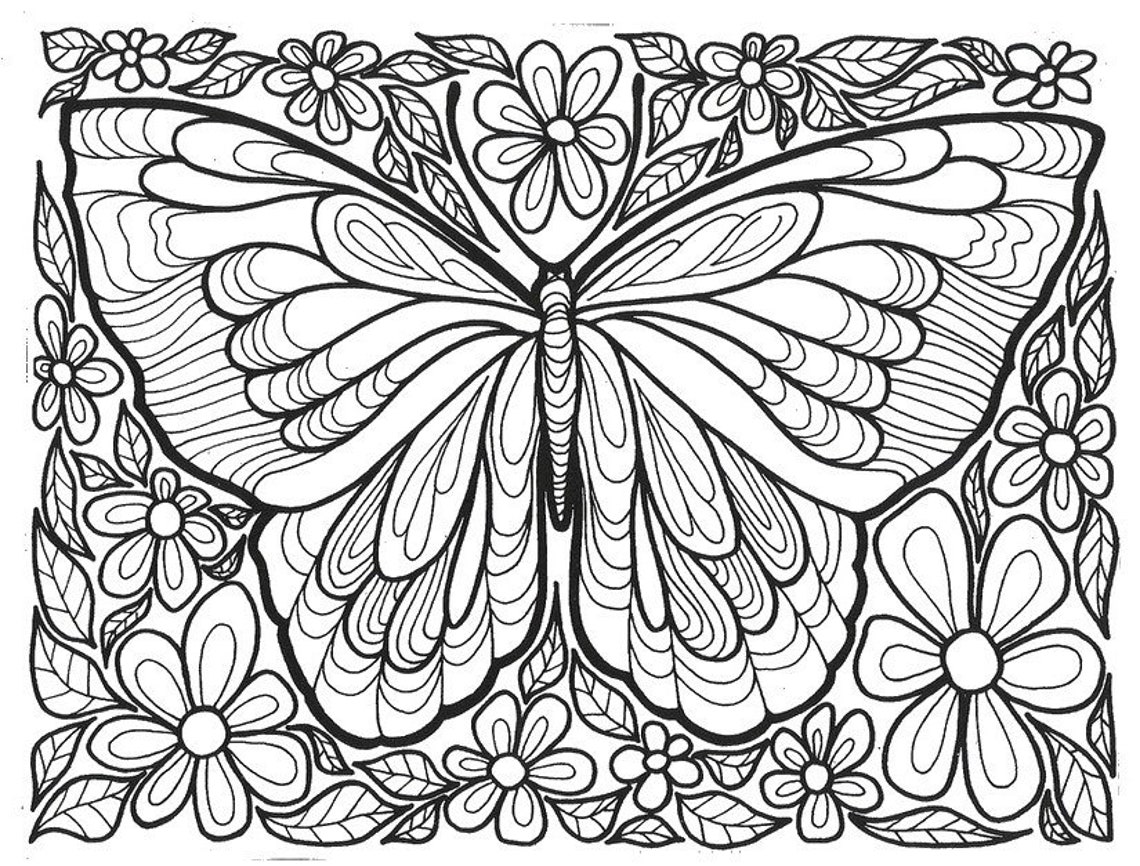 Self Love Coloring Pages - Etsy