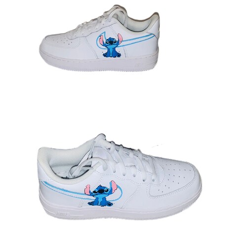 Stitch Custom Original Nike AF1 version 3 Handpainted Shoes - Etsy
