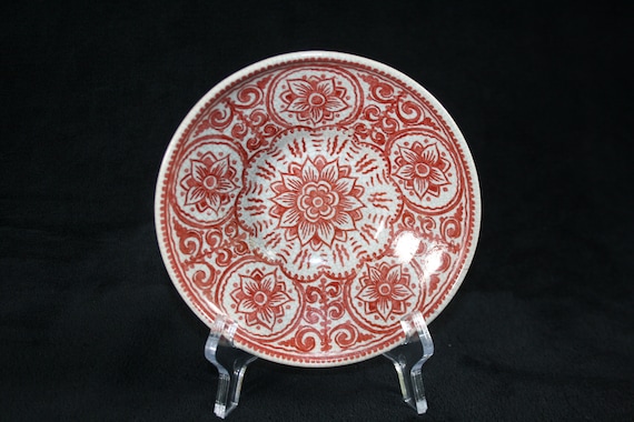 De Porceleyne Fles royal Delft 'red Crackle' Dish - Etsy