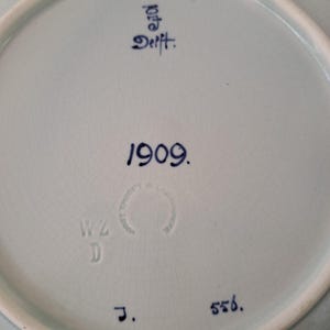 De Porceleyne Fles (royal Delft) Delft Blue Commemorative Plate of the ...