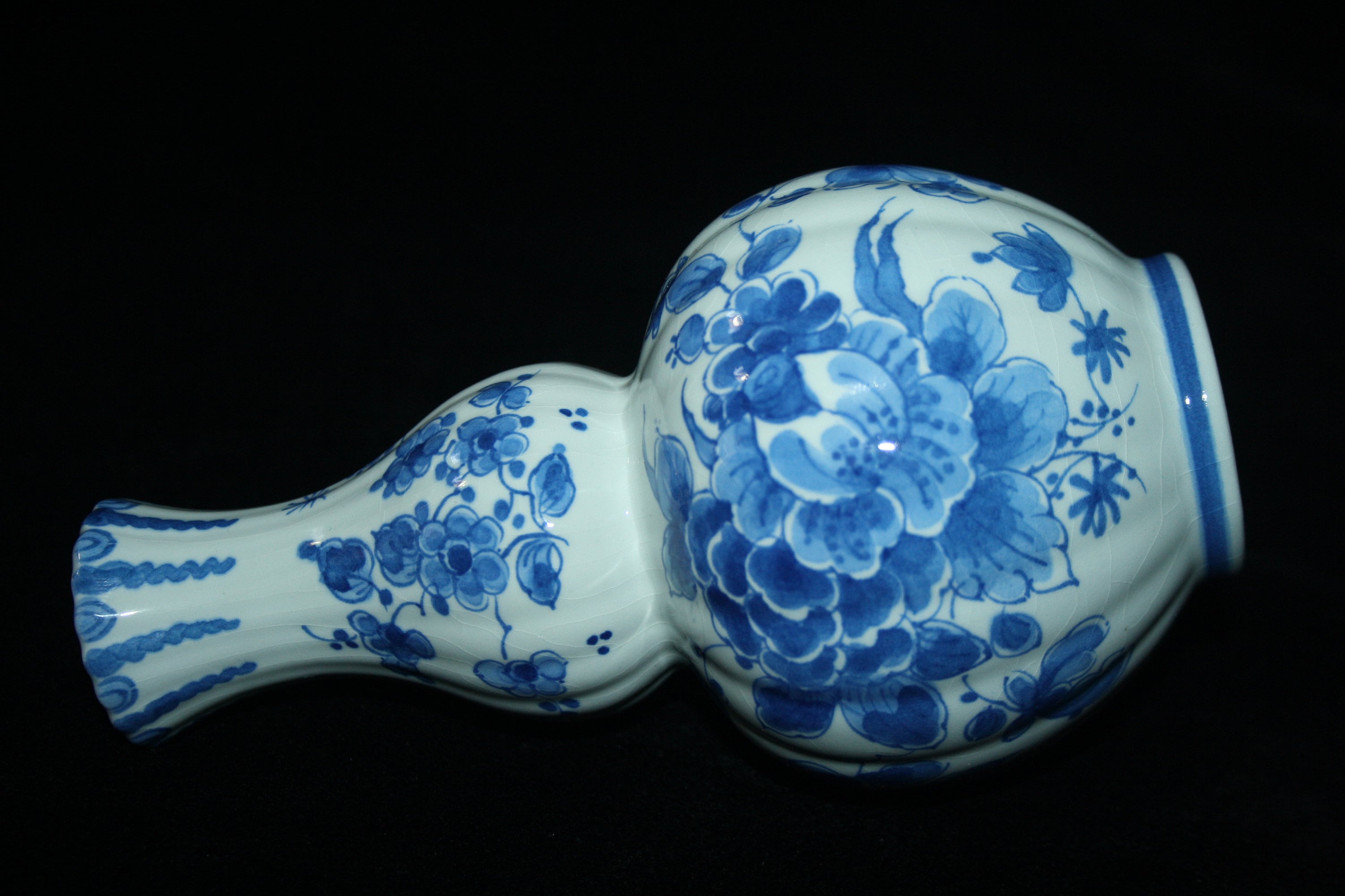 De Porceleyne Fles royal Delft Delft Light Blue Double Gourd Vase 1956 ...