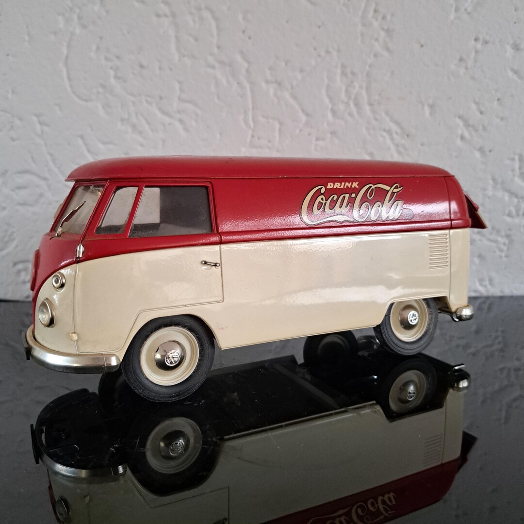 Vintage 1966 Solido Coca-cola Volkswagen T1 Van 1/19 Scale - Etsy