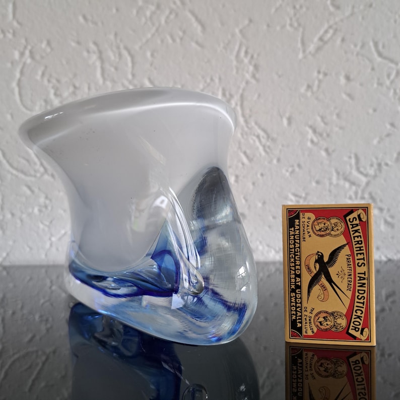 Adam Jablonski Art Glass Studio Shortglass Vase - Sculpture - Etsy