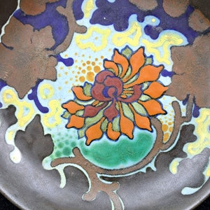 Art Deco Regina Gouda Tazza/ Dish Decor Chryso - Etsy