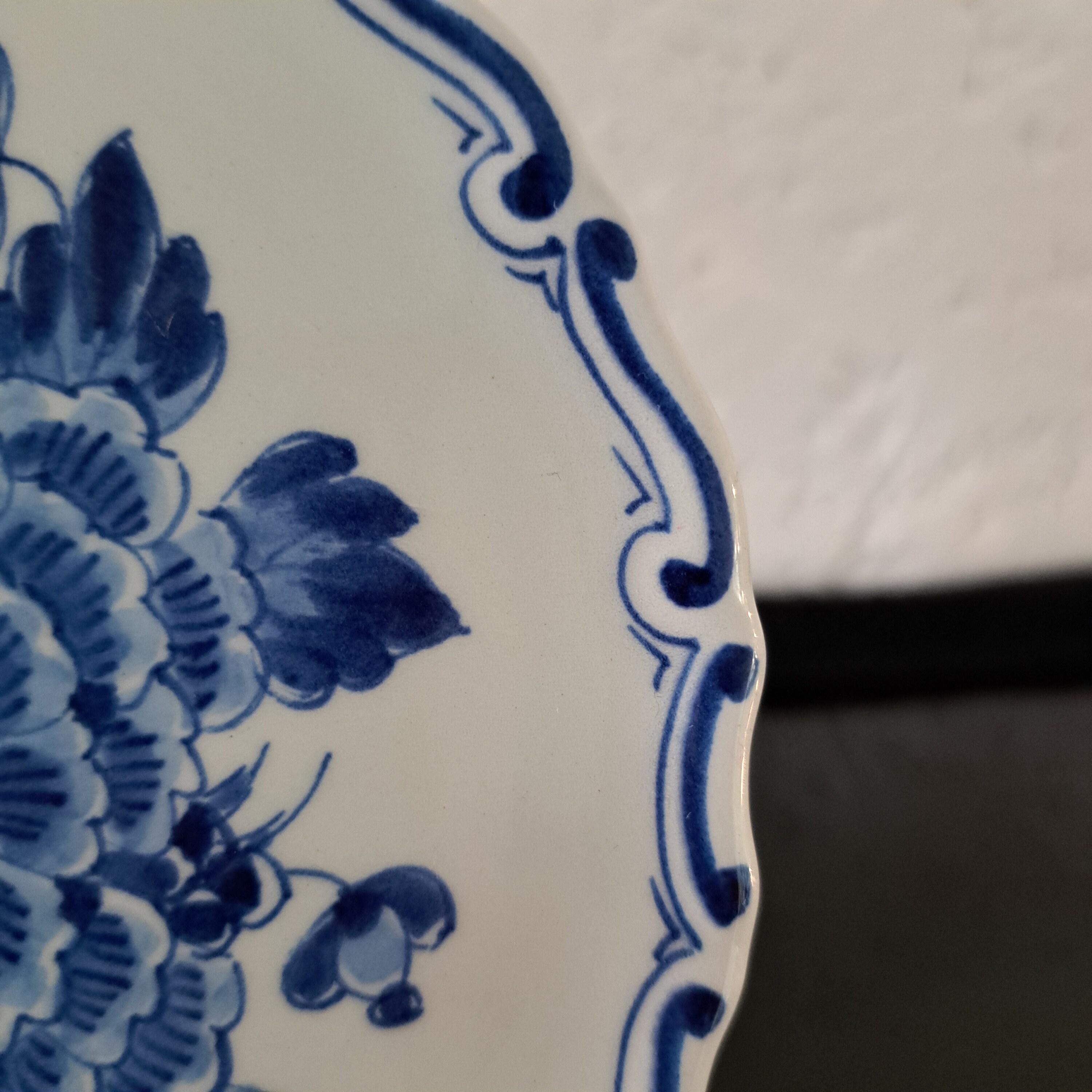 Set of 2 Identical De Porceleyne Fles (royal Delft) Delft Blue Round ...