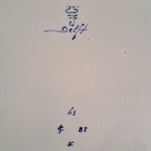 De Porceleyne Fles (royal Delft) Delft Blue Oval Tray - Dish (1939) - Etsy