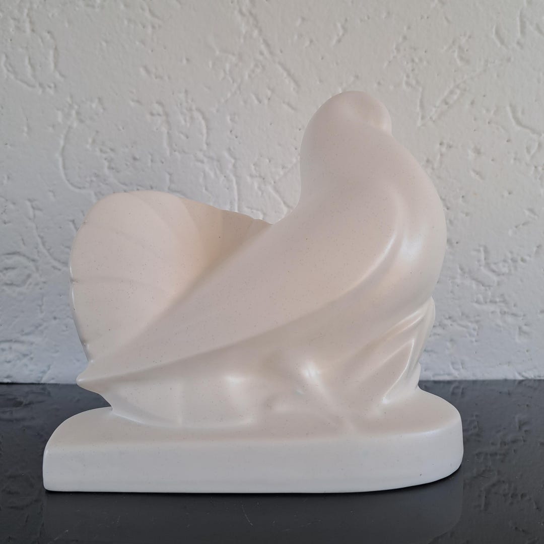 French Bridet Art Deco Pigeon Ceramic Sculpture - Etsy