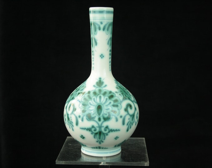 De Porceleyne Fles (royal Delft) Rare Delvert Small Vase - Etsy