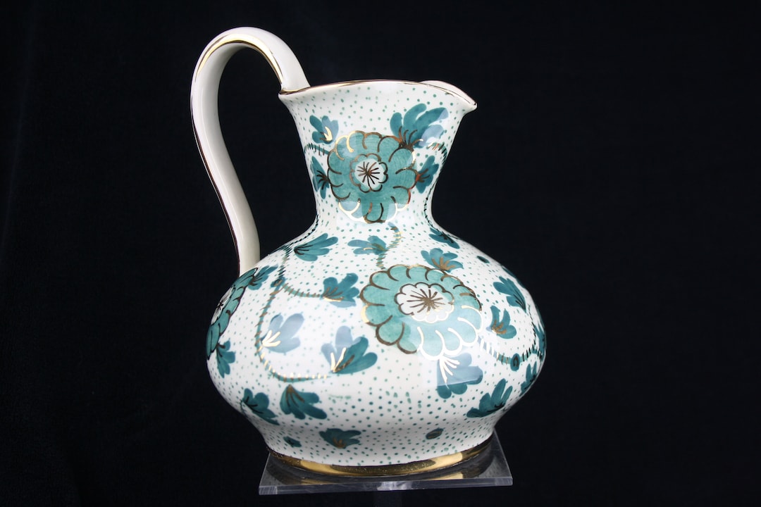 Vintage Zenith Gouda Art Pottery Jug-vase Carmen - Etsy