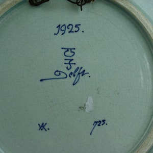 De Porceleyne Fles royal Delft Pair of Identical Delft Blue Plates 1925 ...
