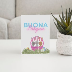 Buona Pasqua Biglietto Auguri Da Stampare, Italian Easter, Italian ...