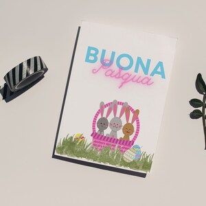 Buona Pasqua Biglietto Auguri Da Stampare, Italian Easter, Italian ...