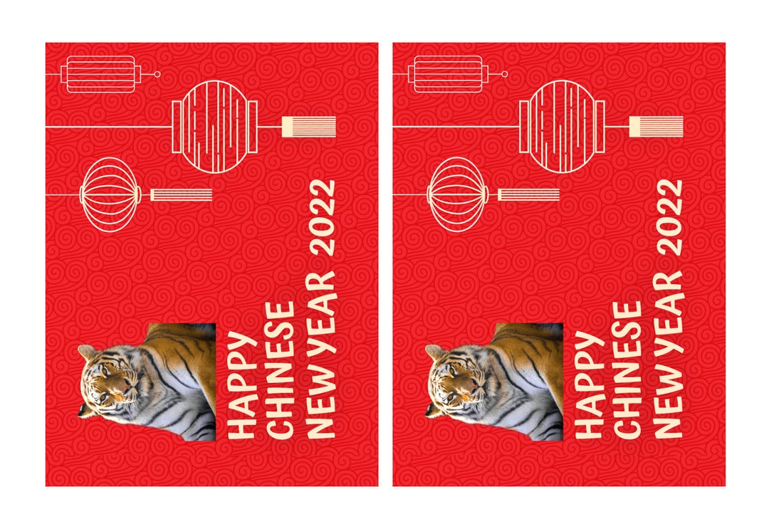 Chinese New Year 2022 Card - Etsy