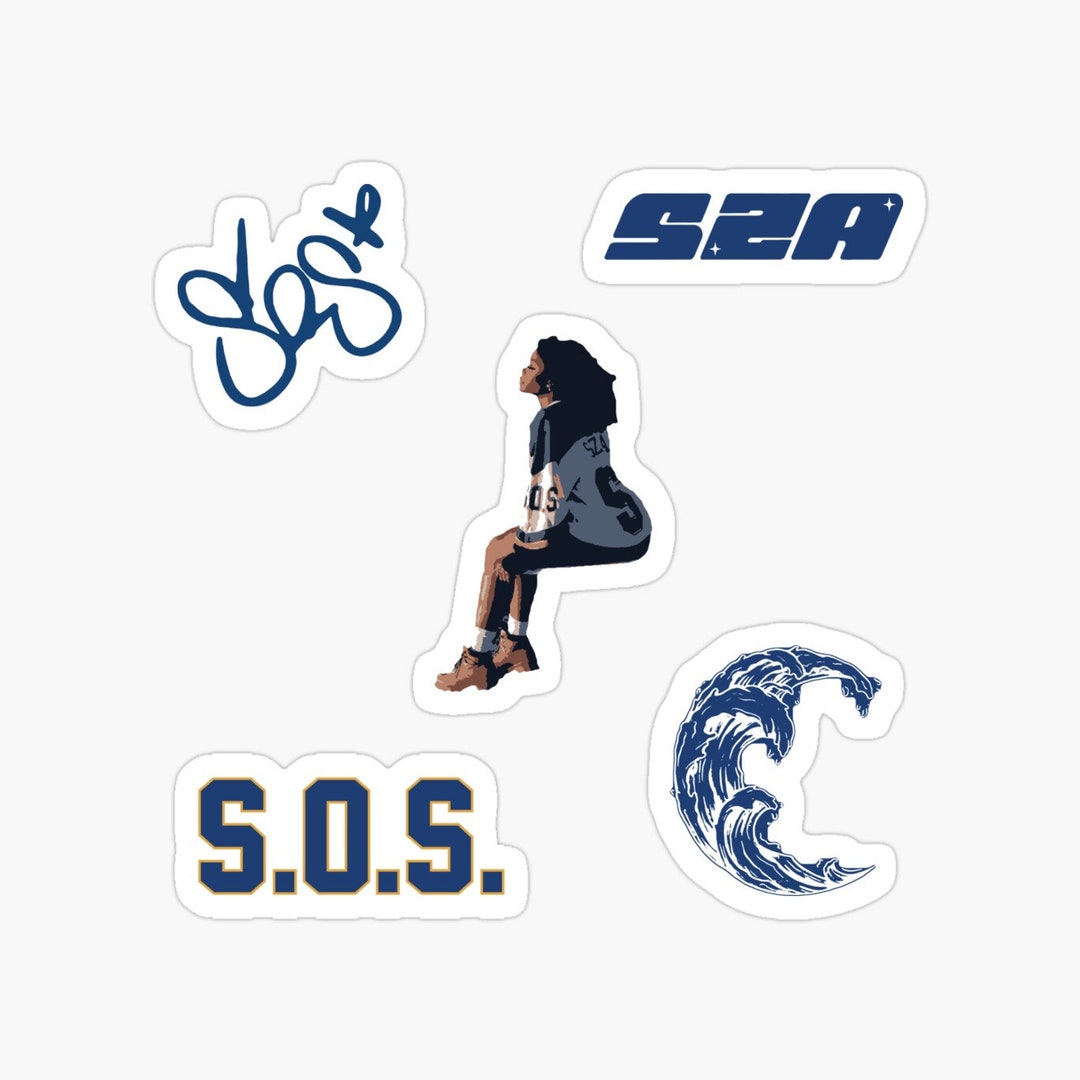 SZA SOS Pack Sticker Sza Sticker - Etsy Singapore