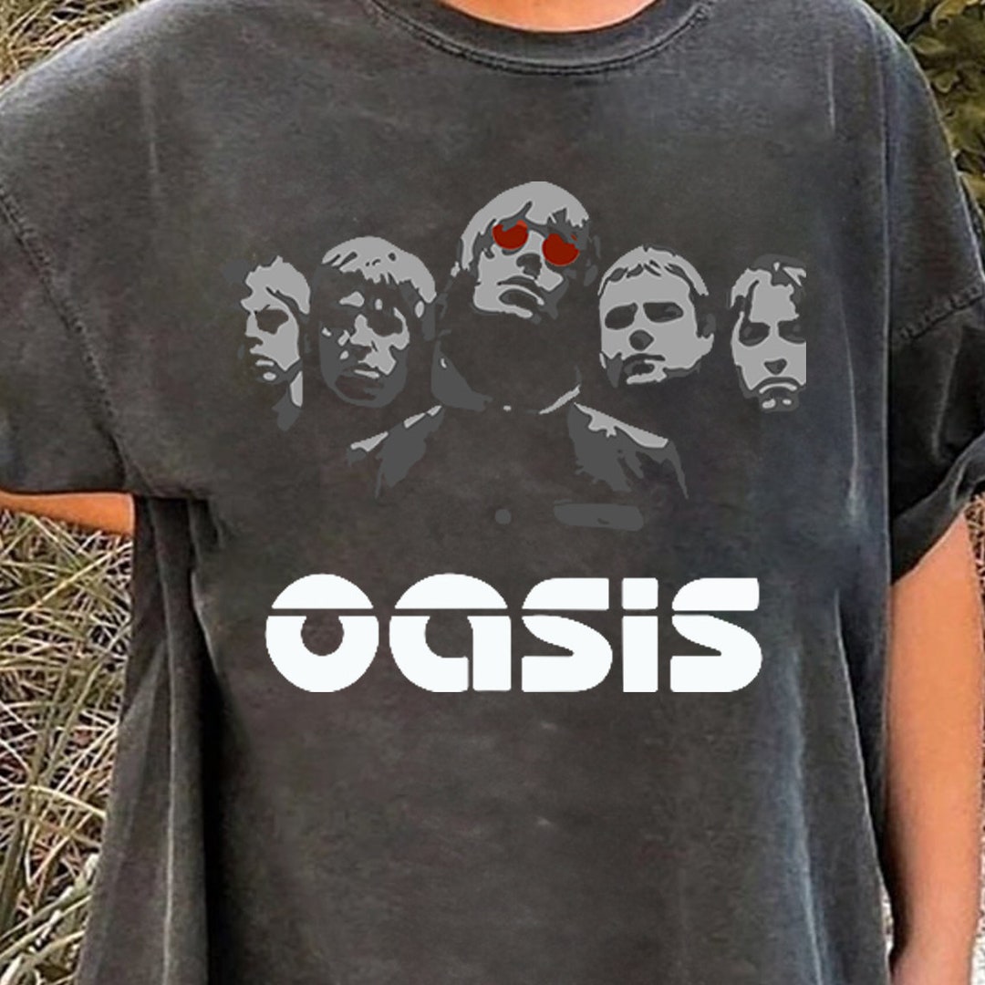 Oasis, Oasis Tshirt, Oasis T Shirt Vintage, 90s Oasis T Shirt, Oasis Merch, Oasis Band Shirt - Etsy