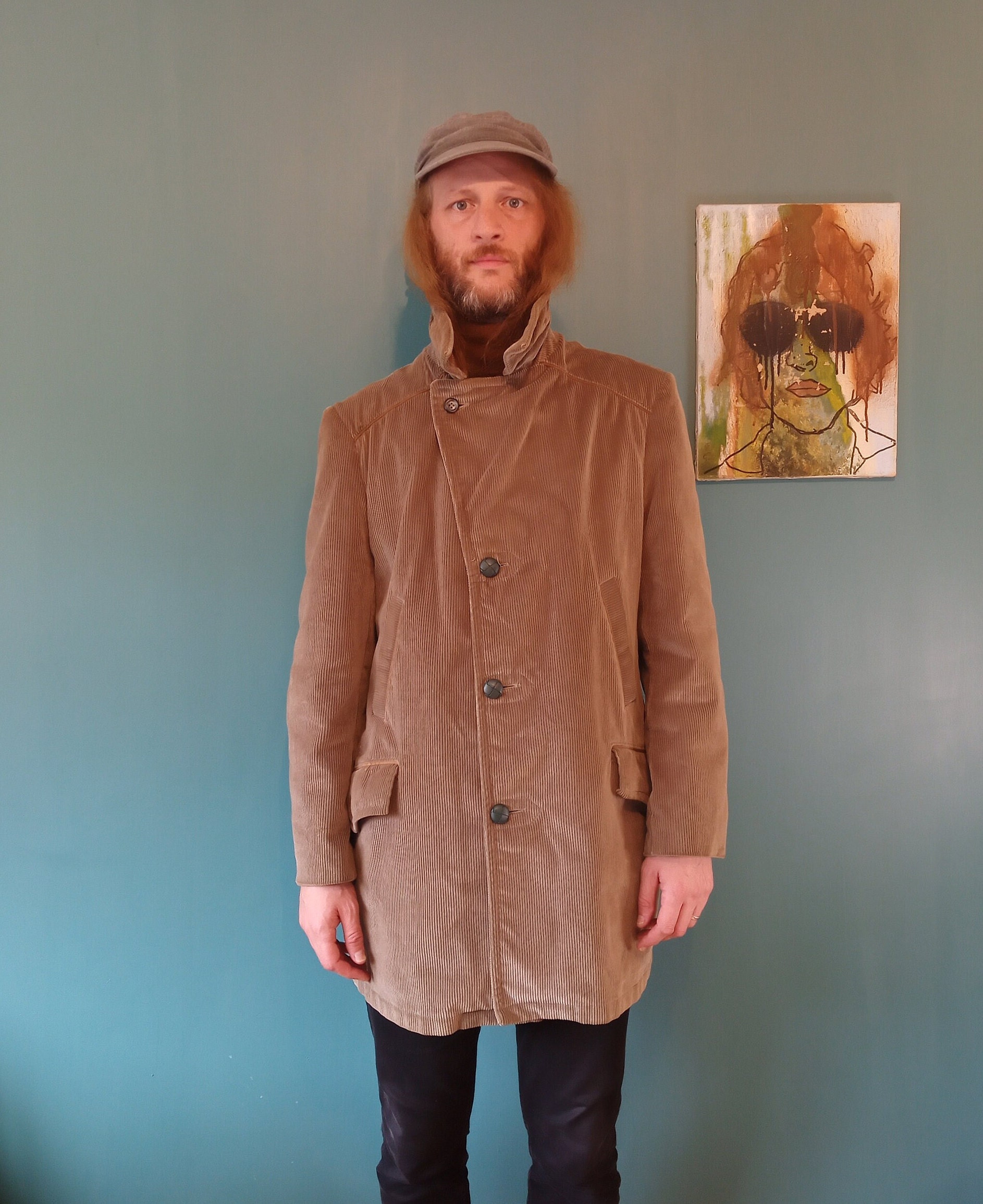 Sears Corduroy Coat 1970s the Country Coat - Etsy
