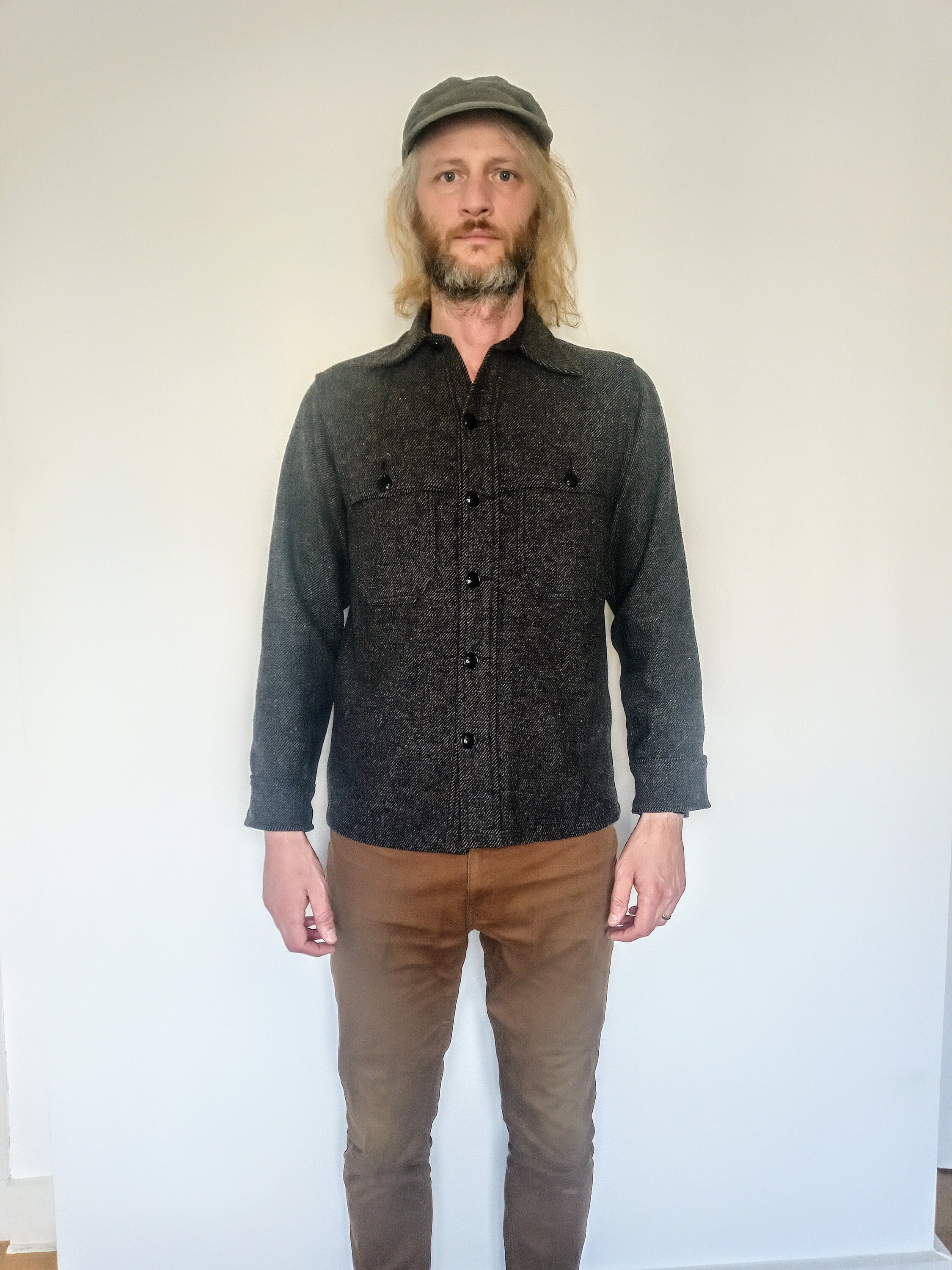 Woolrich Hunting Shirt Wool Herringbone Vintage Hunting Shirt - Etsy