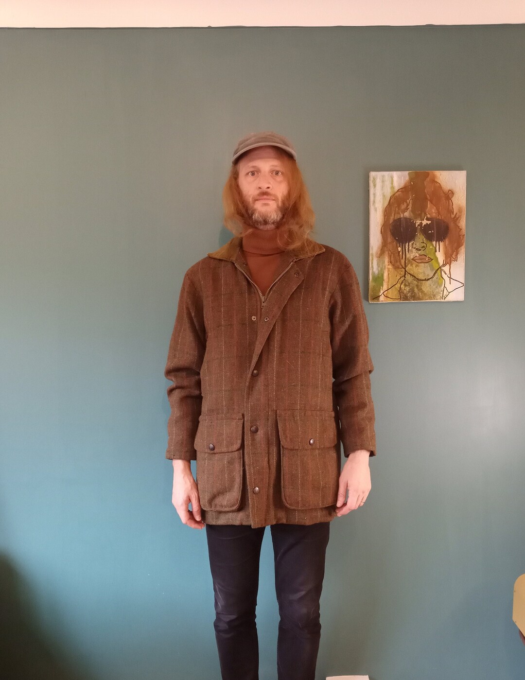 Tweed Field Jacket Beaver of Bolton | Vintage Hunting Tweed Coat - Etsy