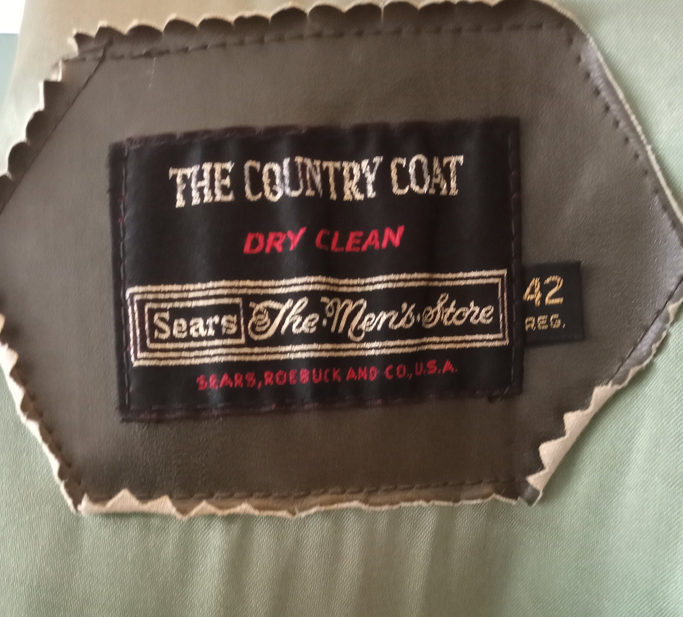 Sears Corduroy Coat 1970s the Country Coat - Etsy