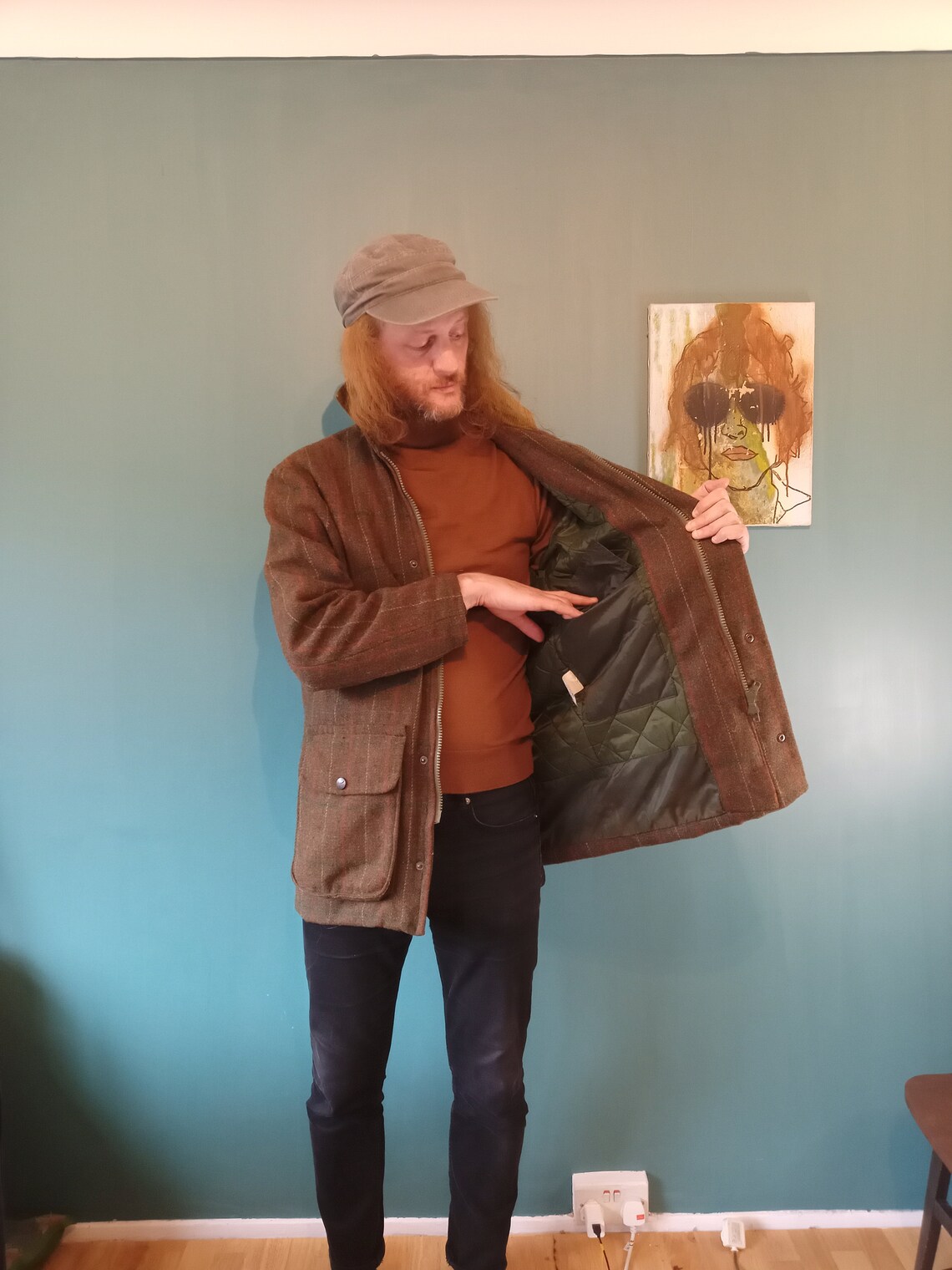 Tweed Field Jacket Beaver of Bolton Vintage Hunting Tweed Coat - Etsy