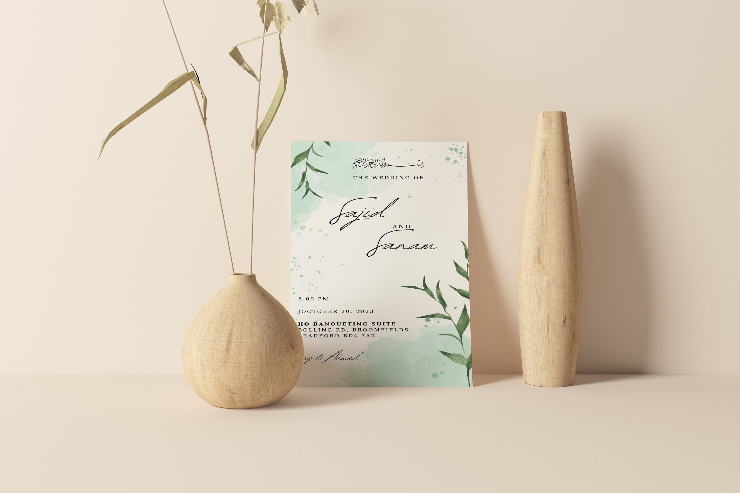 Animated Wedding Invitation Video Template, Wedding Card Video ...