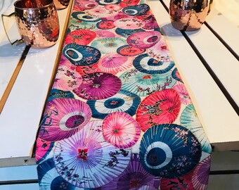 Asian Inspired Table Runner - Etsy