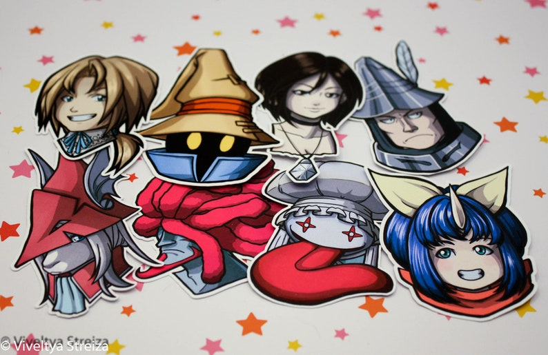 Final Fantasy IX Sticker Set - Etsy