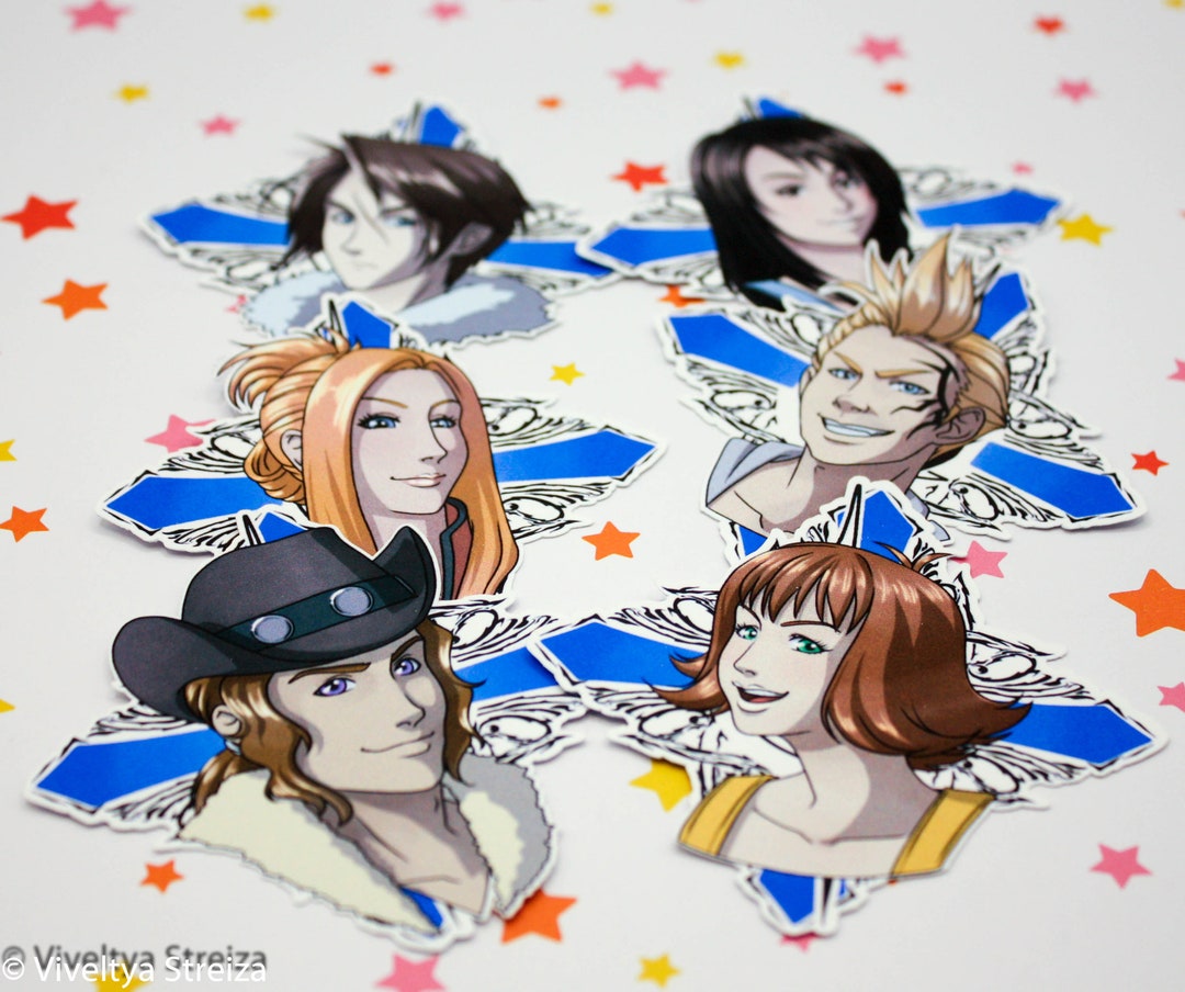 Final Fantasy VIII Sticker Set - Etsy