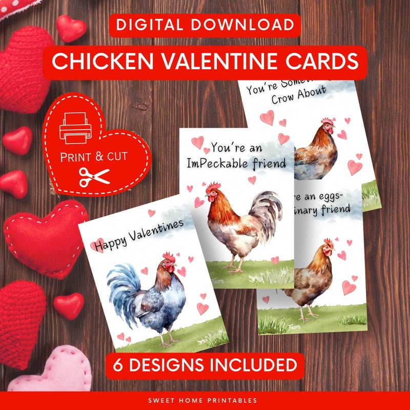 Chicken Card - Etsy