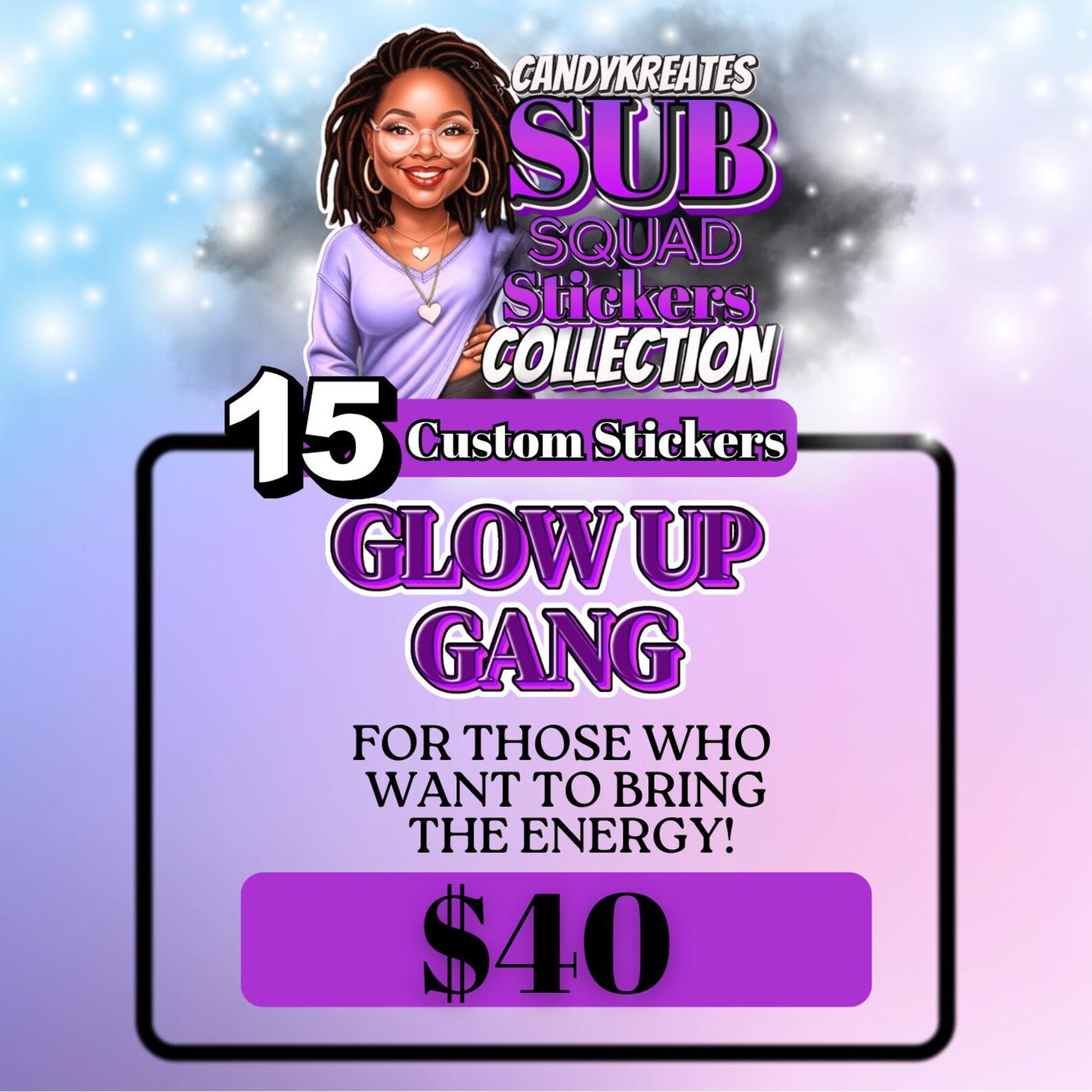 15 Personalized Tiktok Subscriber Stickers - Etsy