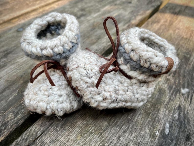 Infant Cabin Slippers, Baby Booties, Padraig Slippers, Cozy Wool Blend ...